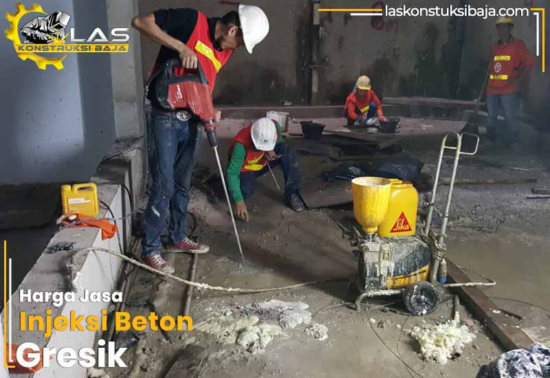 Harga Injeksi Beton Gresik 2026 Jasa Injeksi Per Titik & Per Meter